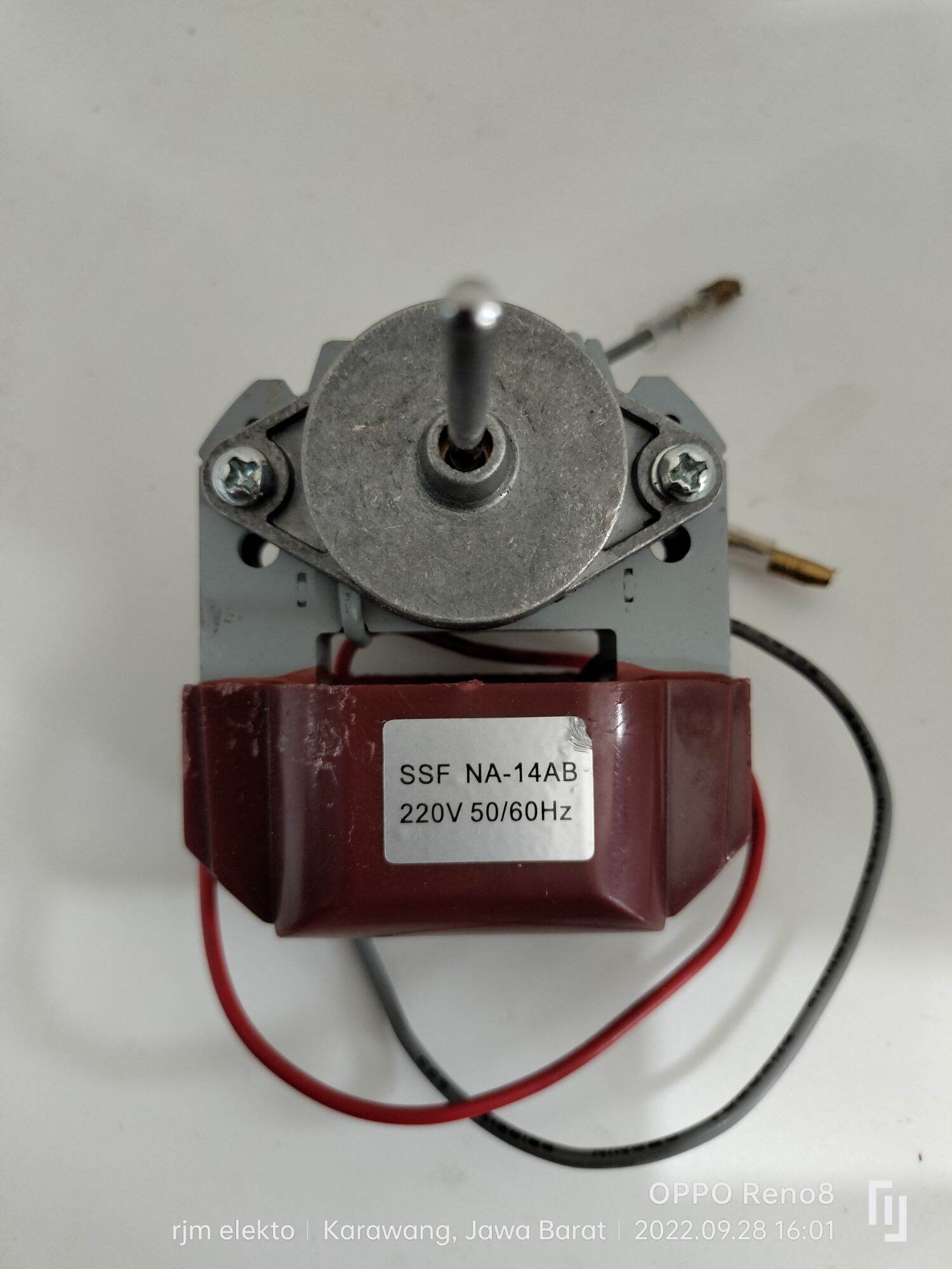 Fan motor kulkas NA-14AB Model Toshiba/dinamo kipas showcase | Lazada ...