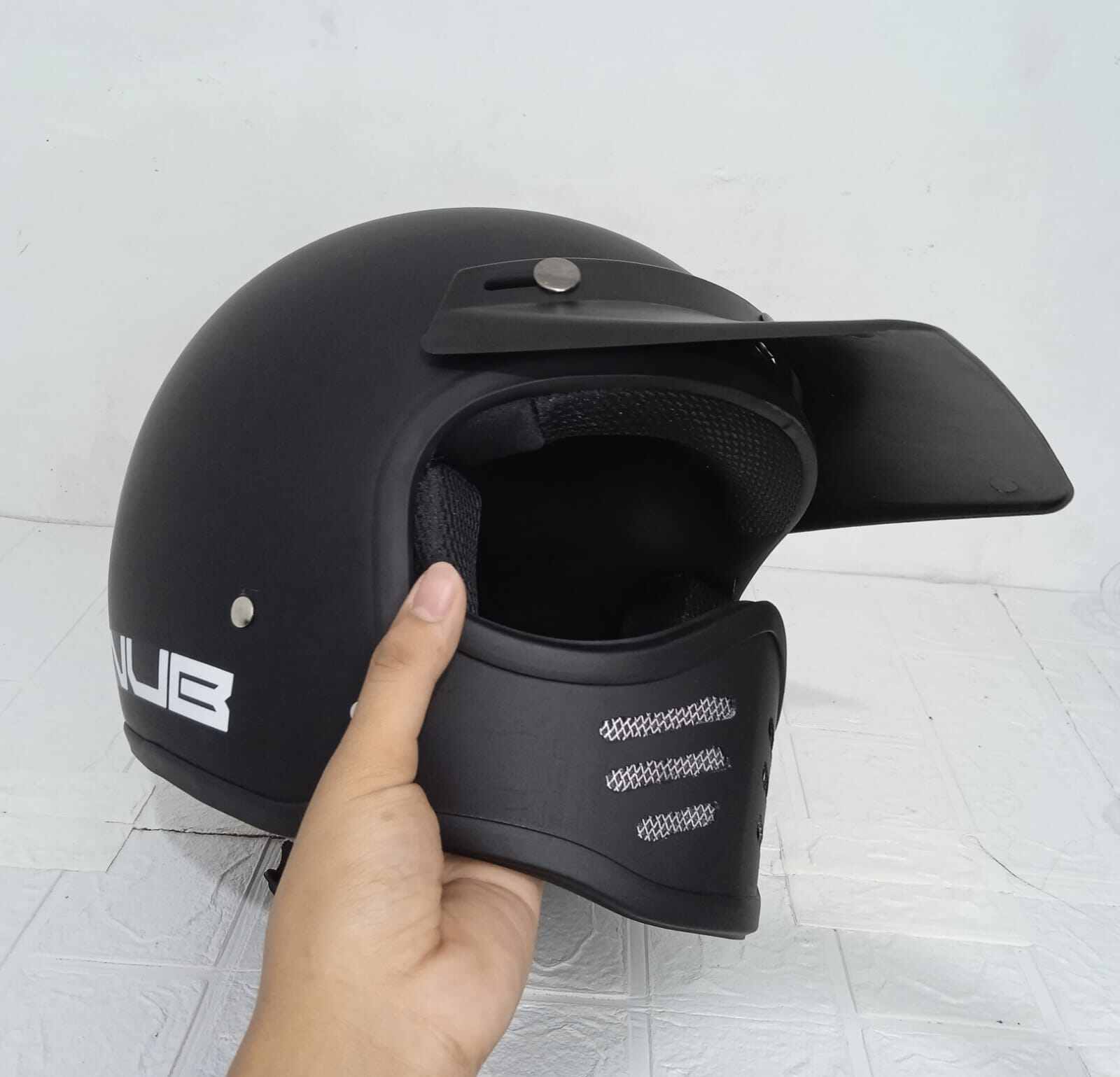 helm x bone tanpa topi/helm pria keren/helm costum | Lazada Indonesia