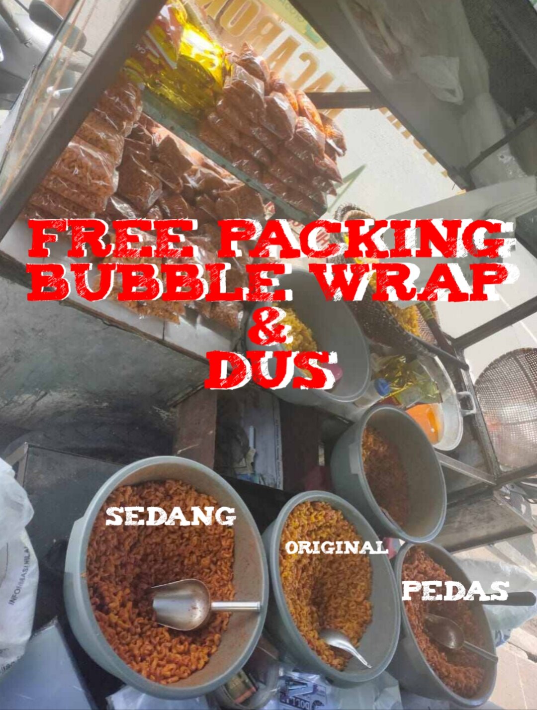 Makaroni Mang Ade Citapen 100% Original Cemilan Gurih Pedas khas ...