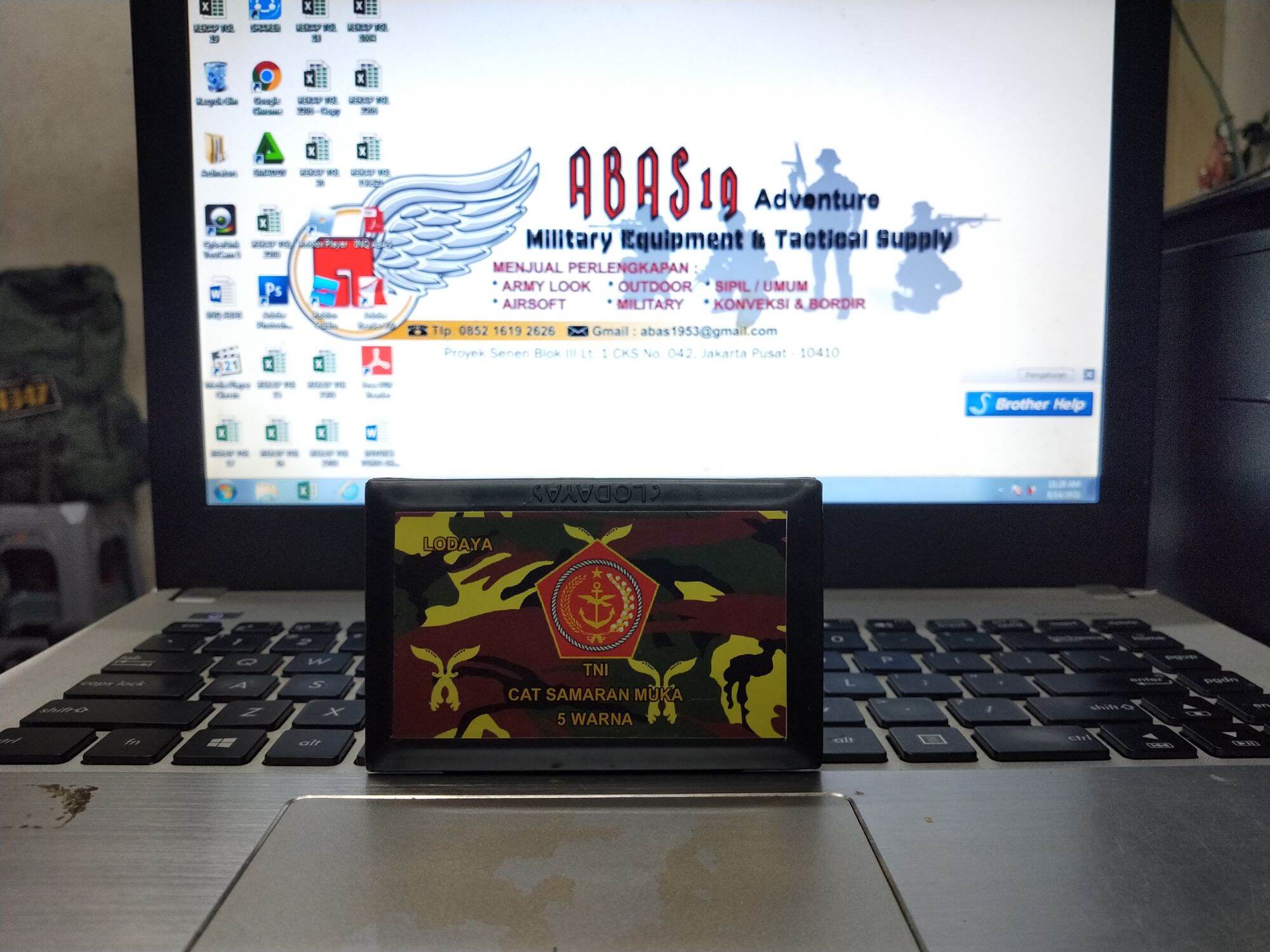 Cat Samaran Muka 5 Warna LODAYA | Lazada Indonesia