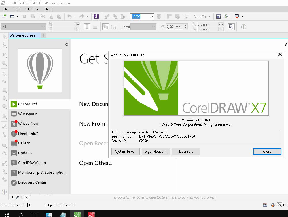 CorelDRAW GraphicsSuite X7 full version pc dan sn | Lazada Indonesia
