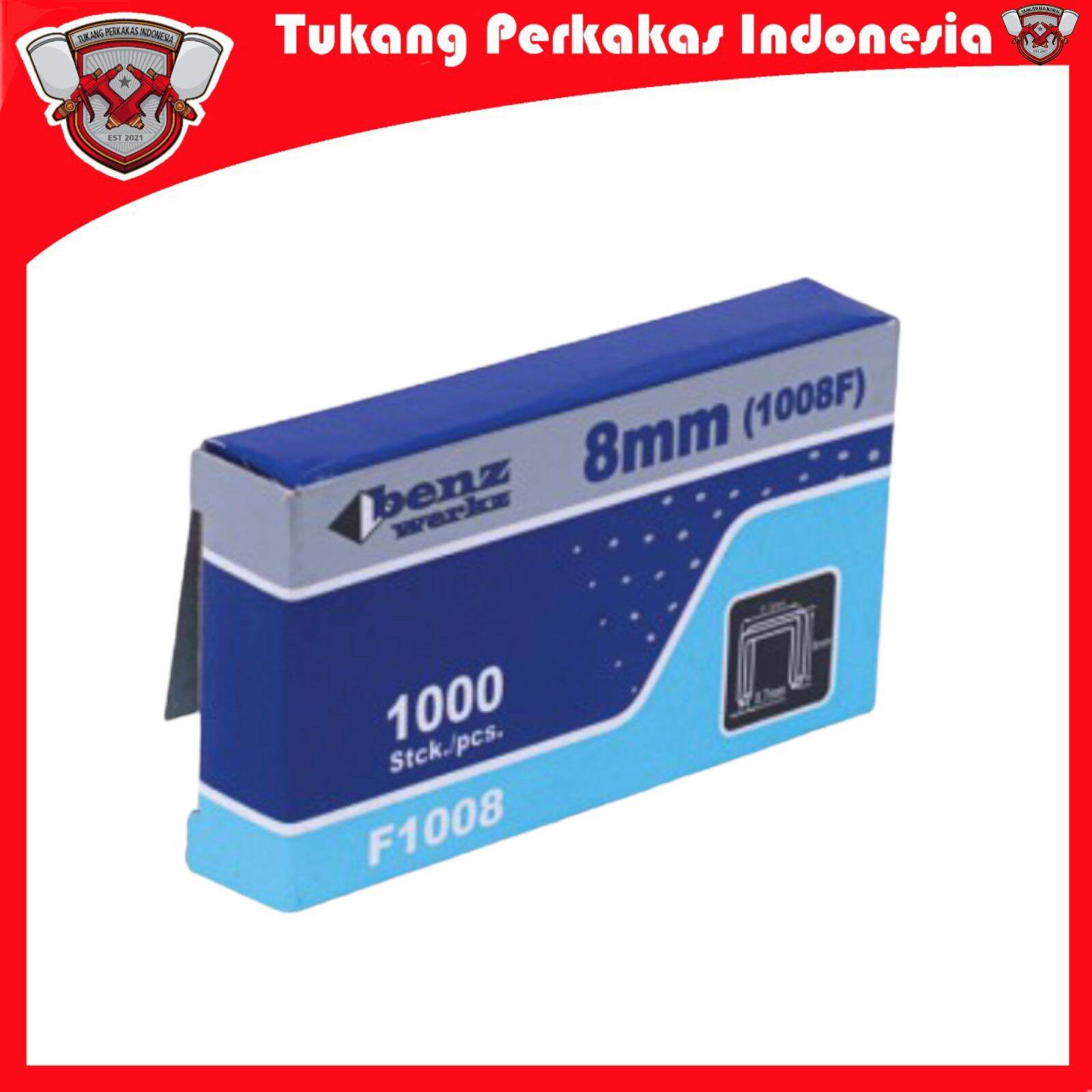 Benz Isi Staples 1008F isi staples tembak angin staples jok motor 1000 ...