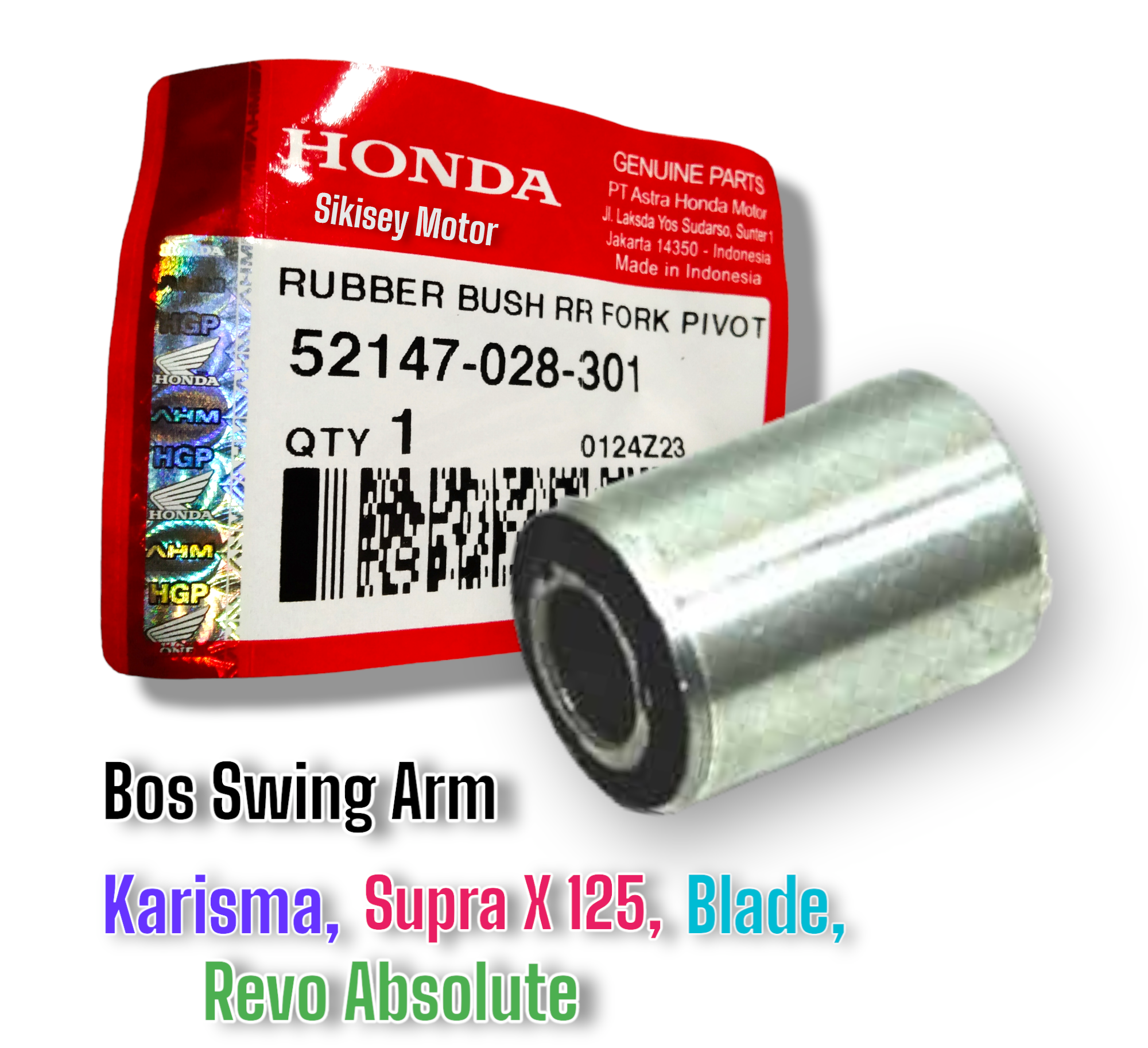 BOS SWING ARM SUPRA X 125, KARISMA, REVO, BLADE, SUPRA FIT NEW Original ...