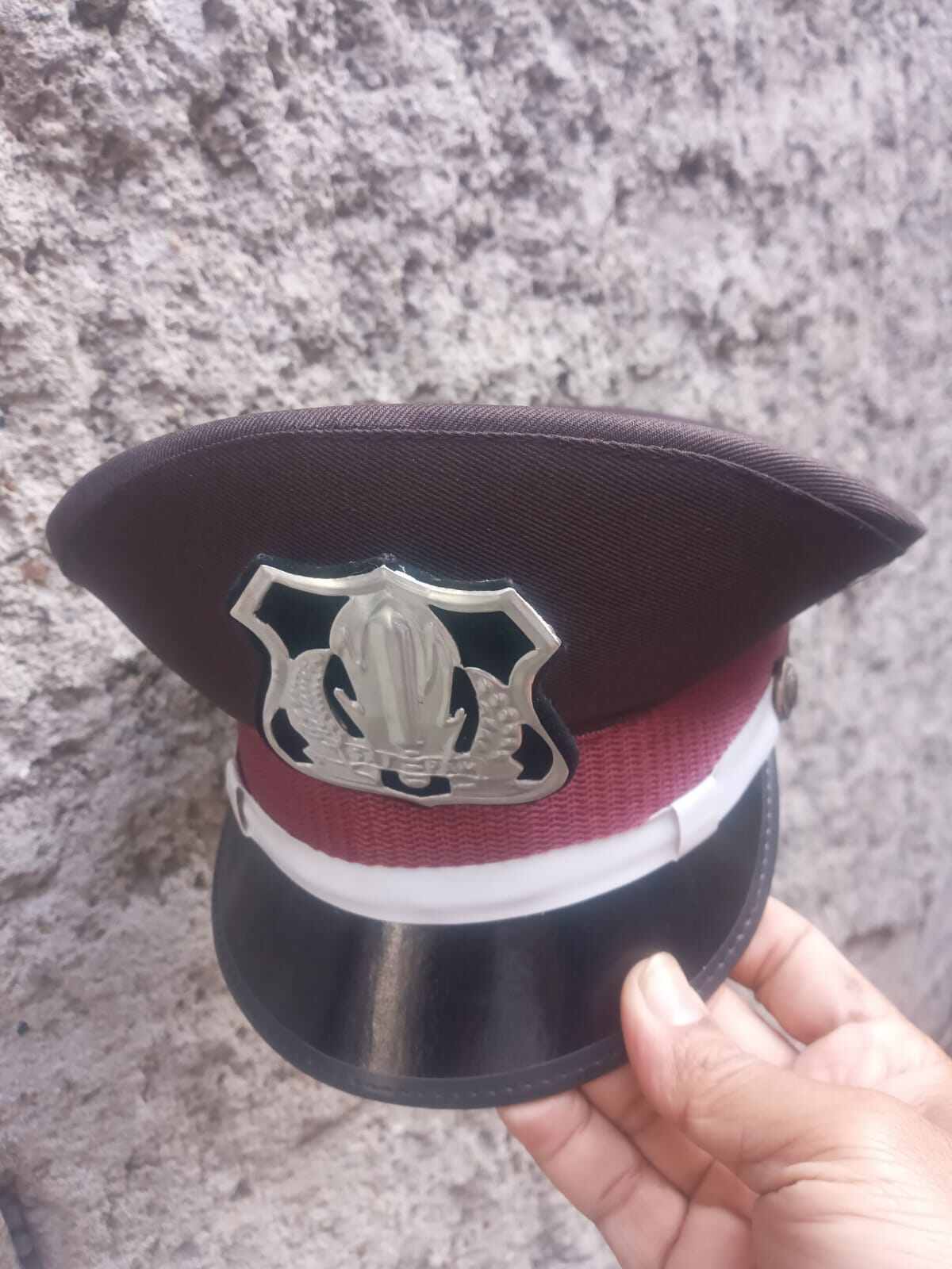TOPI PET SATPAM SECURITY | Lazada Indonesia