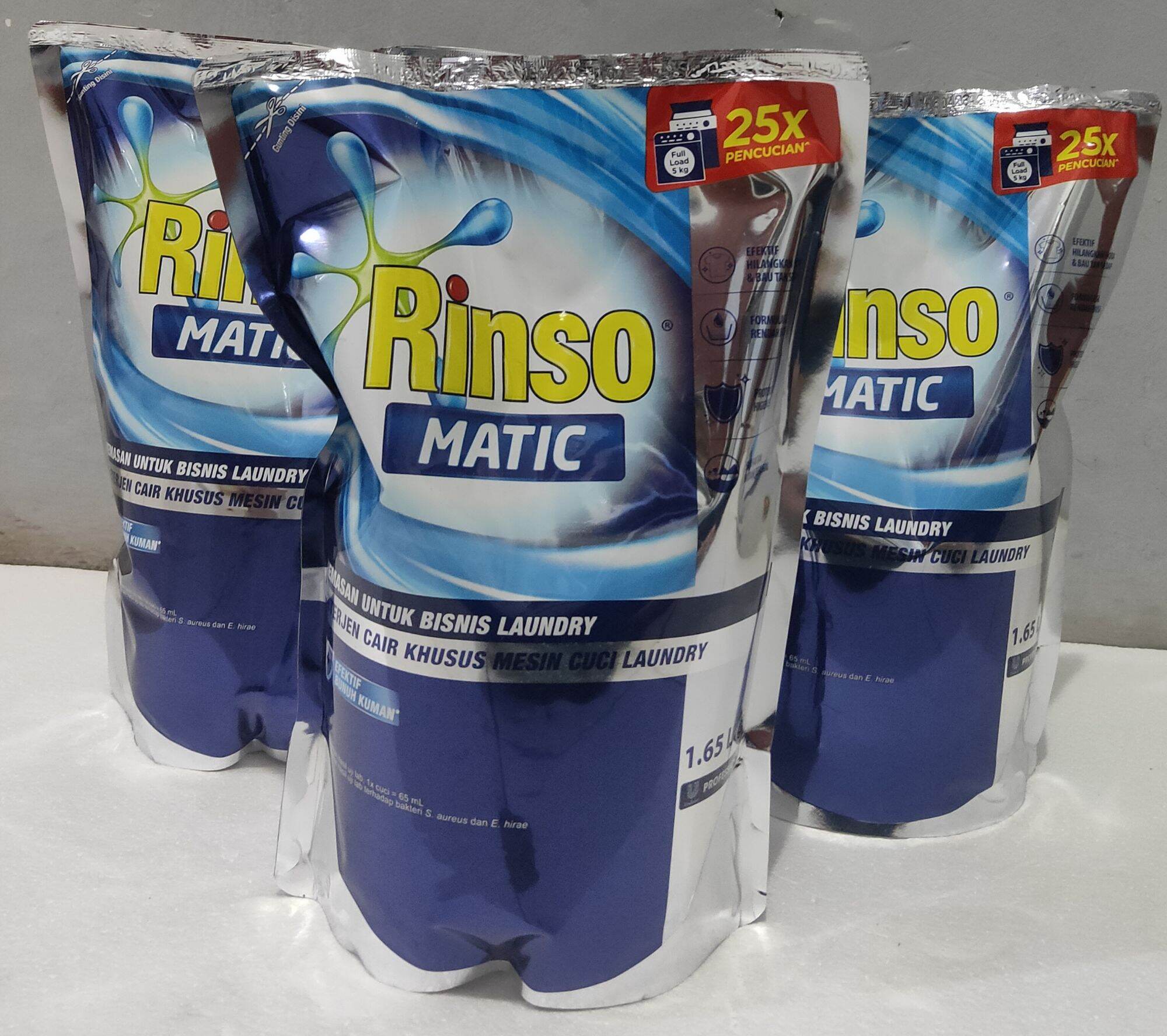 Rinso Matic Detergen Cair 1,65 liter | Lazada Indonesia