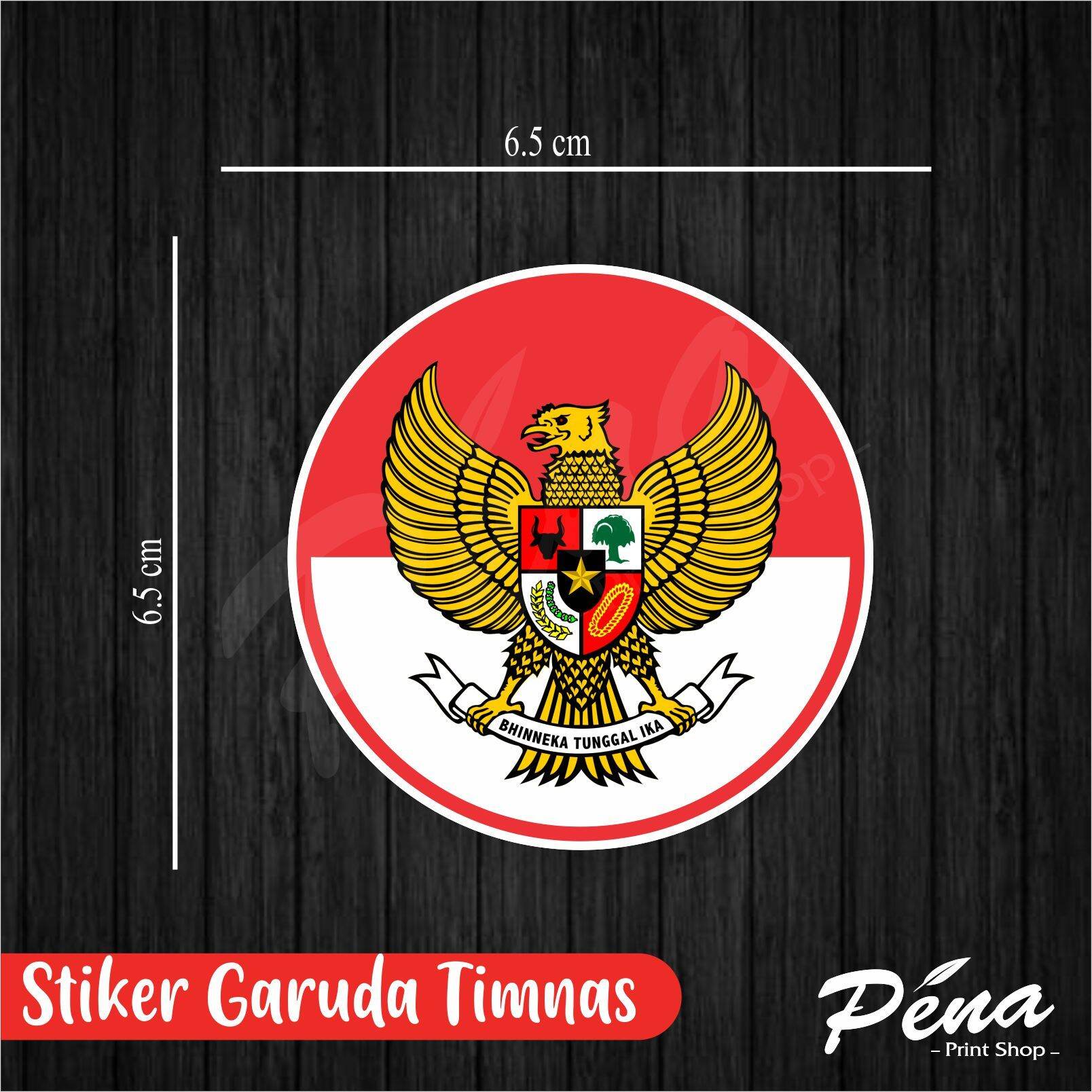 Stiker Logo Garuda Indonesia Pancasila / Stiker Garuda Timnas Merah ...