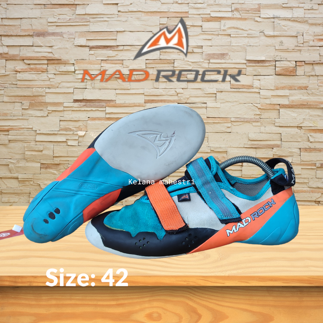 Mad rock armadillo climbing shoes | size 42 sepatu panjat | Lazada ...