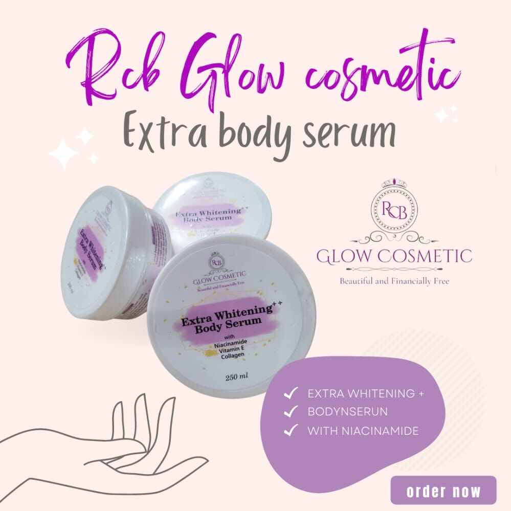 EXTRA WAITENING BODY SERUM/BODY LATION RCB GLOWING COSMETIC TERBARU ...