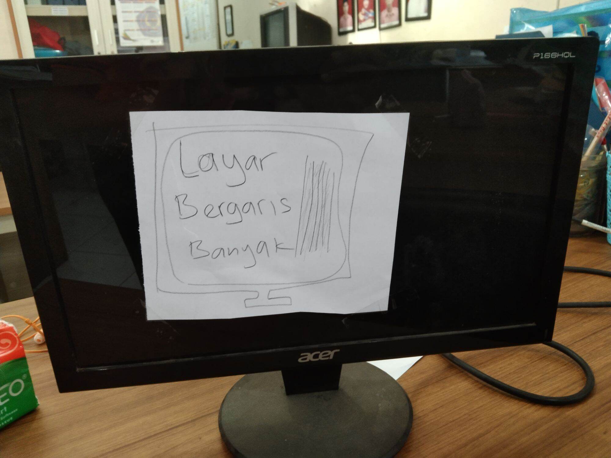 Monitor Acer 14 inch p166hql | Lazada Indonesia