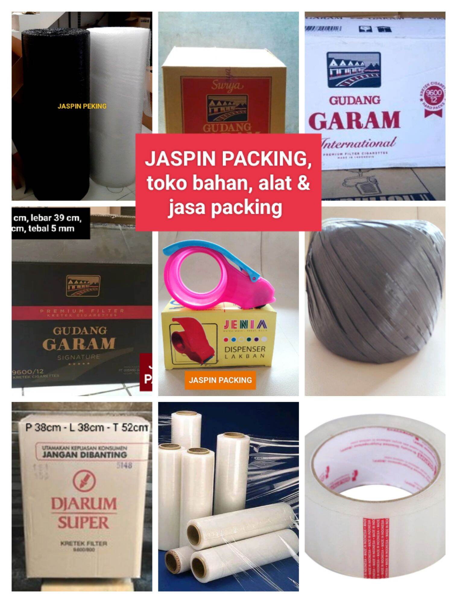 JASPIN PACKING Toko resmi di Indonesia, Online Shop 02 2025