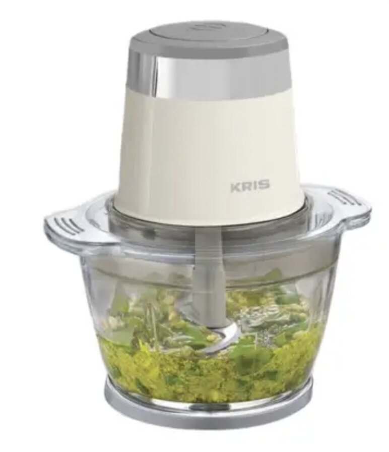 KRIS Mini Chopper 500w/Alat Penghalus Bumbu/Daging - Putih | Lazada ...