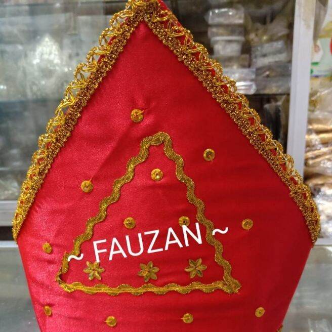 Topi Tanjak Adat Padang // Topi Segi Tiga Adat Sumatra | Lazada Indonesia