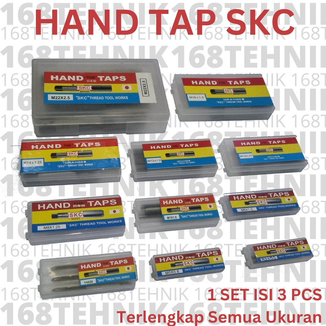 HAND TAP SKC SEMUA UKURAN M3 M4 M5 M6 M7 M8 M9 M10 M11 M12 M14 M16 M18 ...