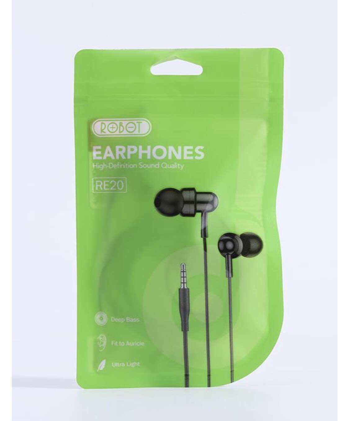 Earphone - Handsfree - Headset ORIGINAL ROBOT RE-20 / RE-50 DEEP BASS ...