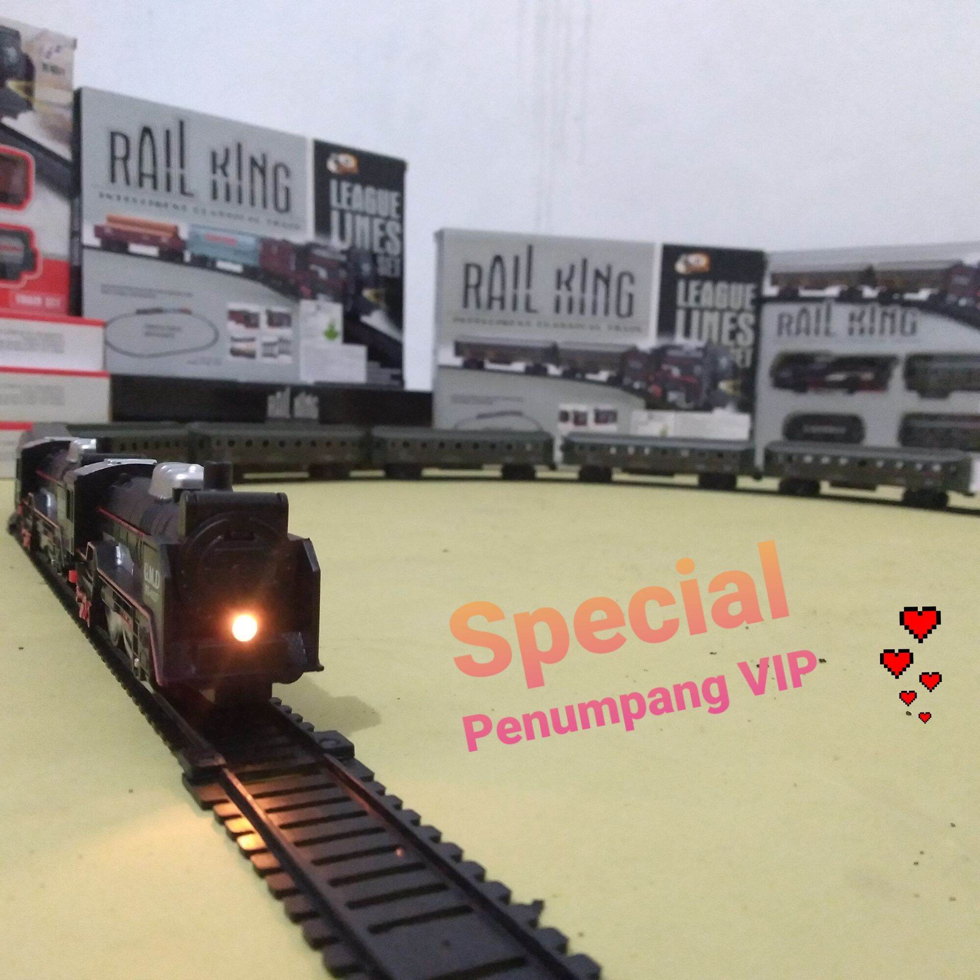 Mainan Kereta Api | Kereta Api | Rail King | Terpanjang | Penumpang VIP ...
