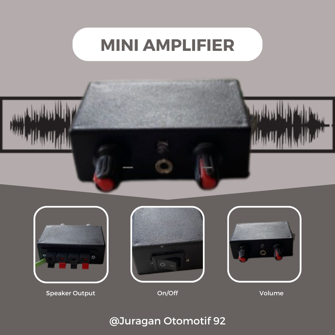 MINI AMPLIFIER 5 VOLT STEREO DUA SOUND | Lazada Indonesia