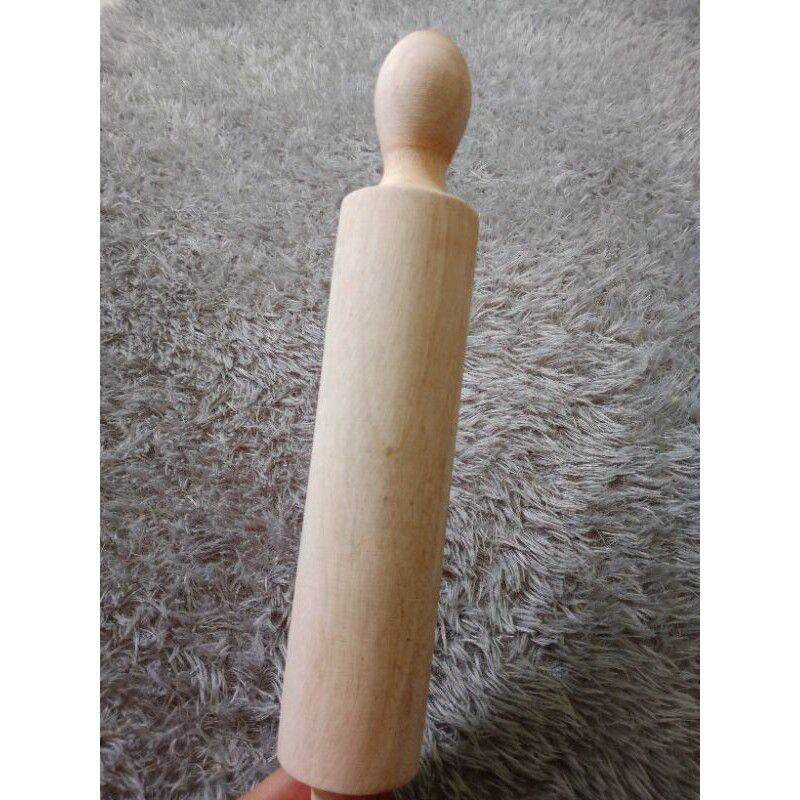 Rolling pin kayu/penggilas kayu | Lazada Indonesia