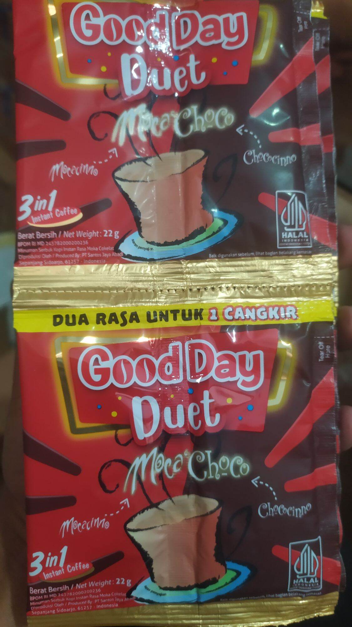 Good Day Duet Moca Choco Renteng Isi 10 Sachet | Lazada Indonesia