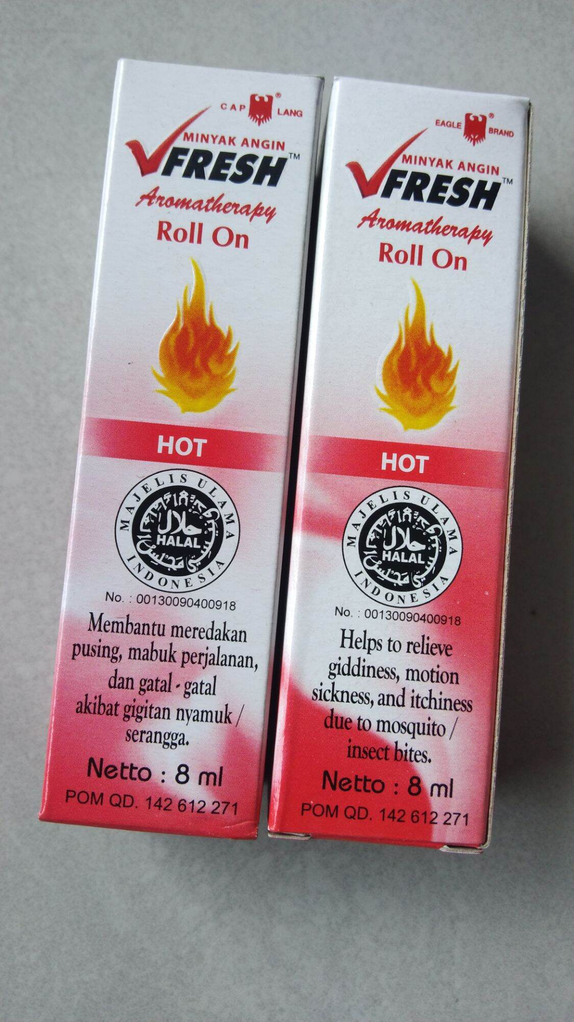 Vfresh Roll on Kemasan 8ml | Lazada Indonesia