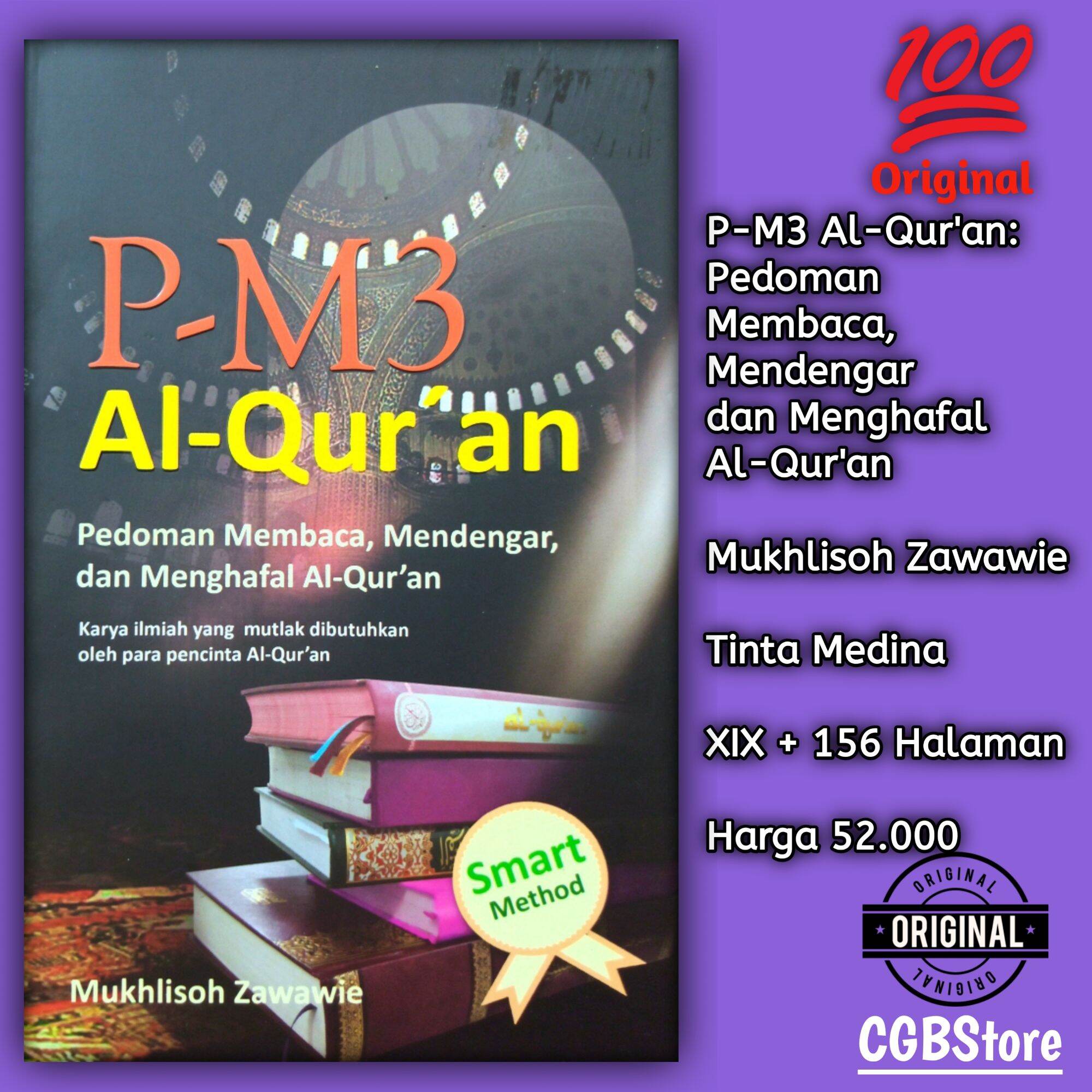 PM3 Al-Quran: Pedoman Membaca, Mendengar dan Menghafal | Lazada Indonesia