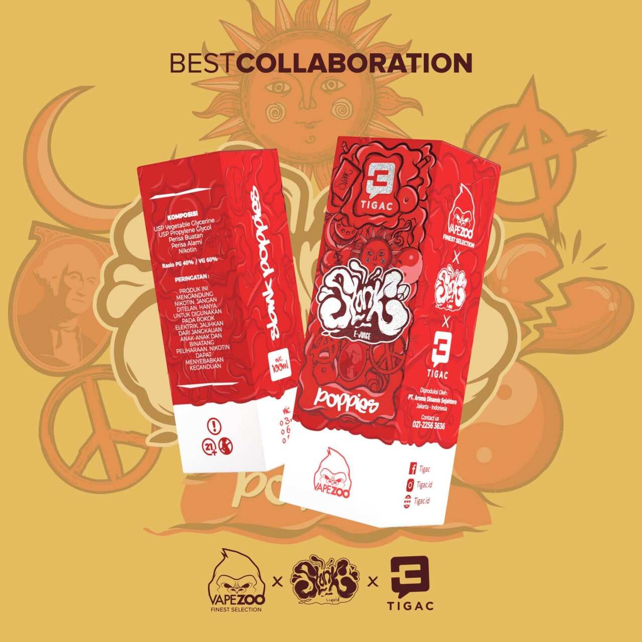 Liquid Slank Poppies 100 % Authenthic | Lazada Indonesia