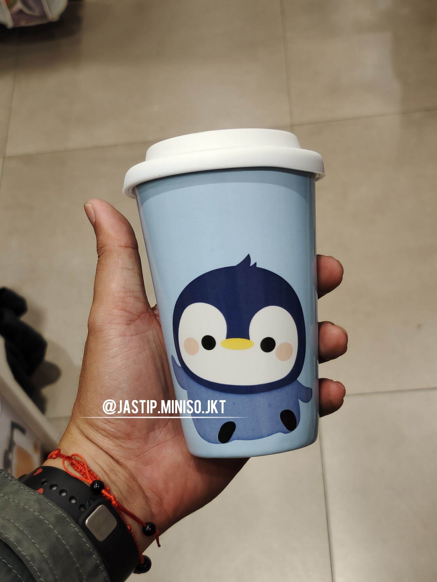 MINISO Mug keramik Cute Animal Series 380ml (Bear / Penguin) | Lazada ...