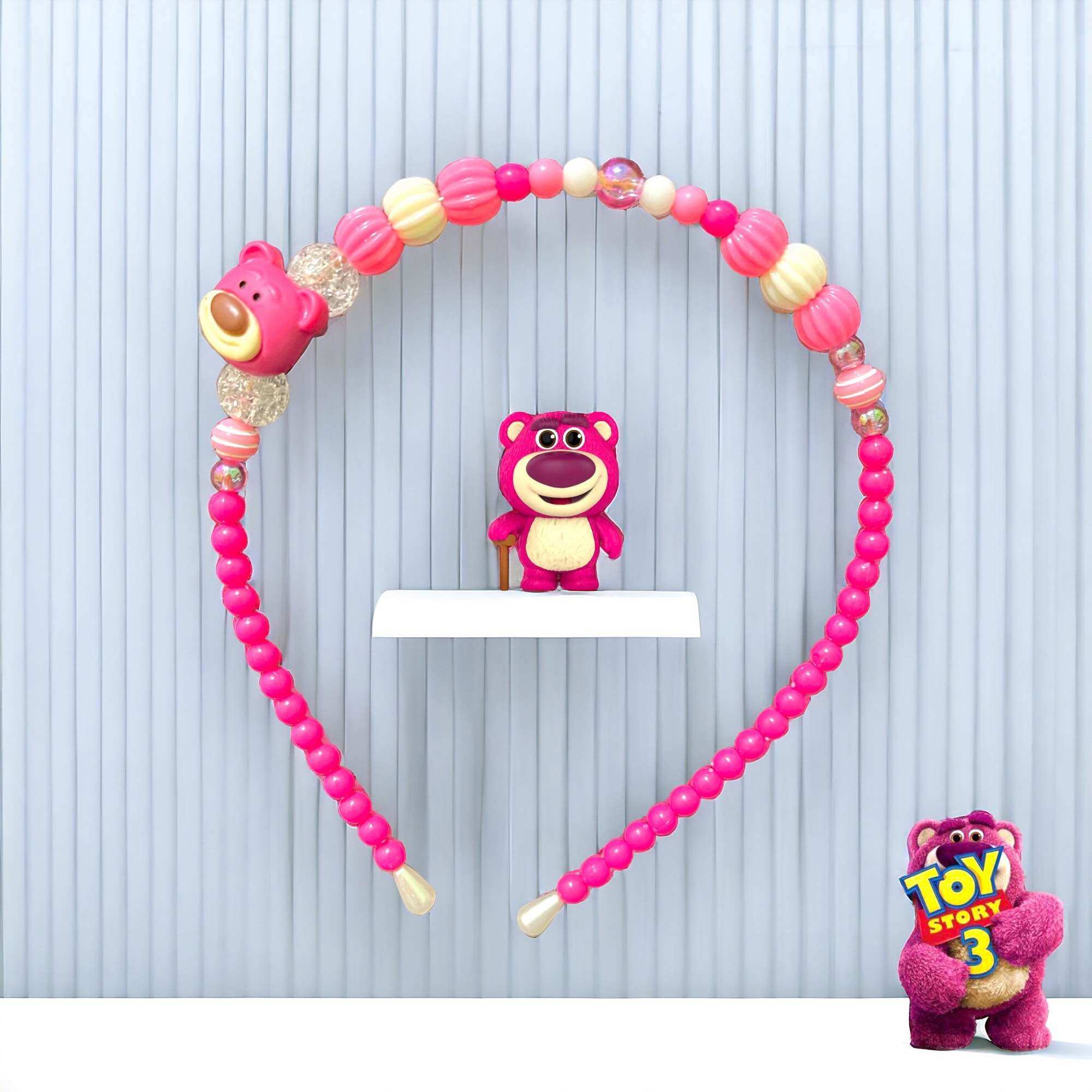 Bando LOTSO - Bando Pink Cantik -Aksesoris Anak -Bando Manik kararkter ...