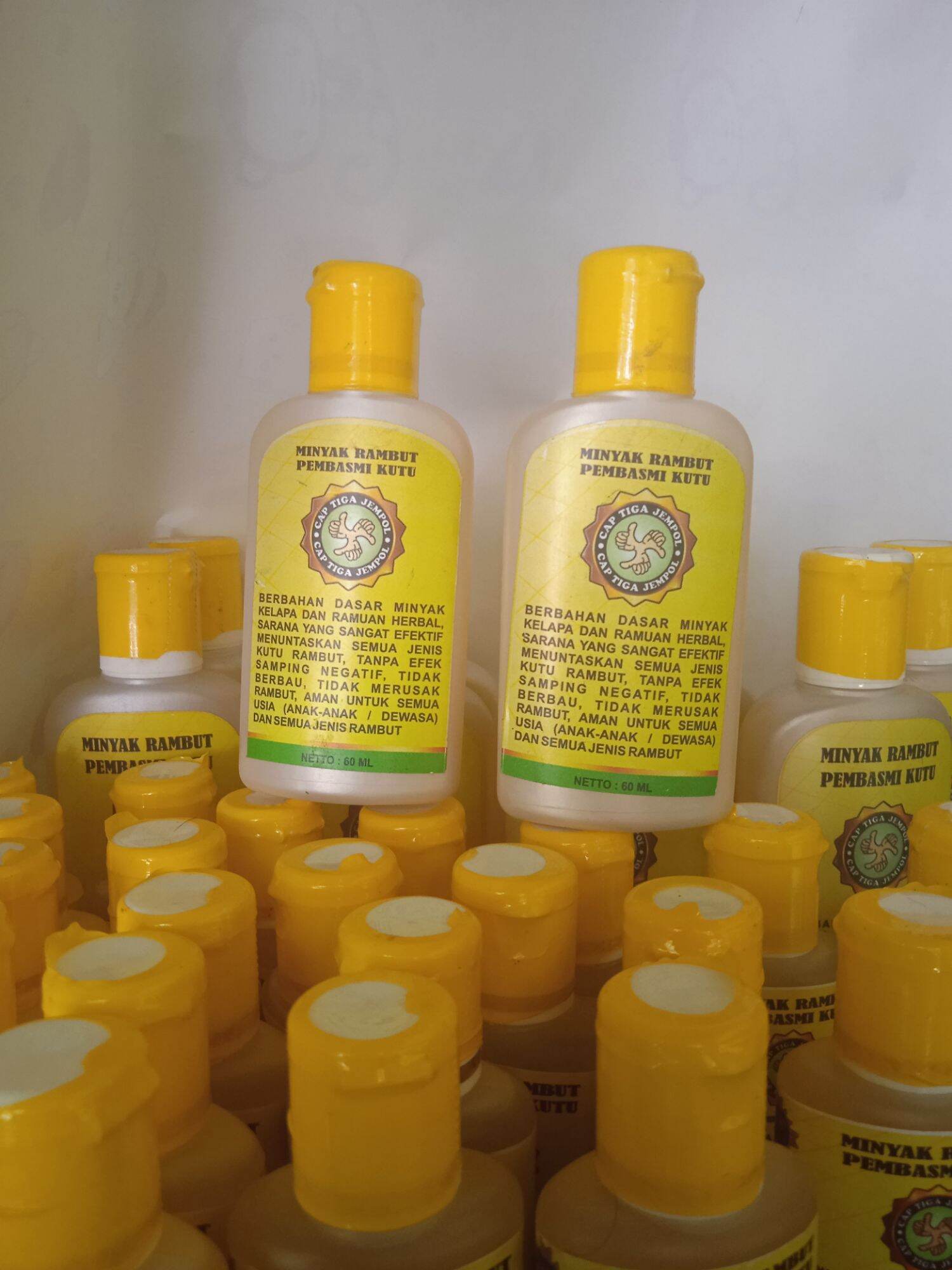 paket minyak pembasmi kutu rambut 5 pcs(60ml) | Lazada Indonesia