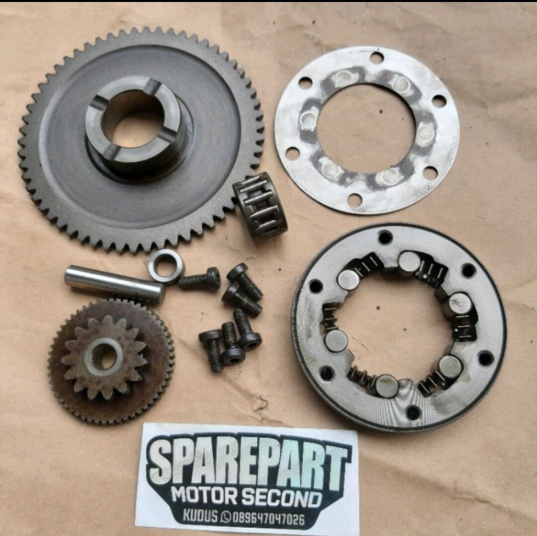 Wanway one way wan way pelor gigi gear double starter verza megapro ...