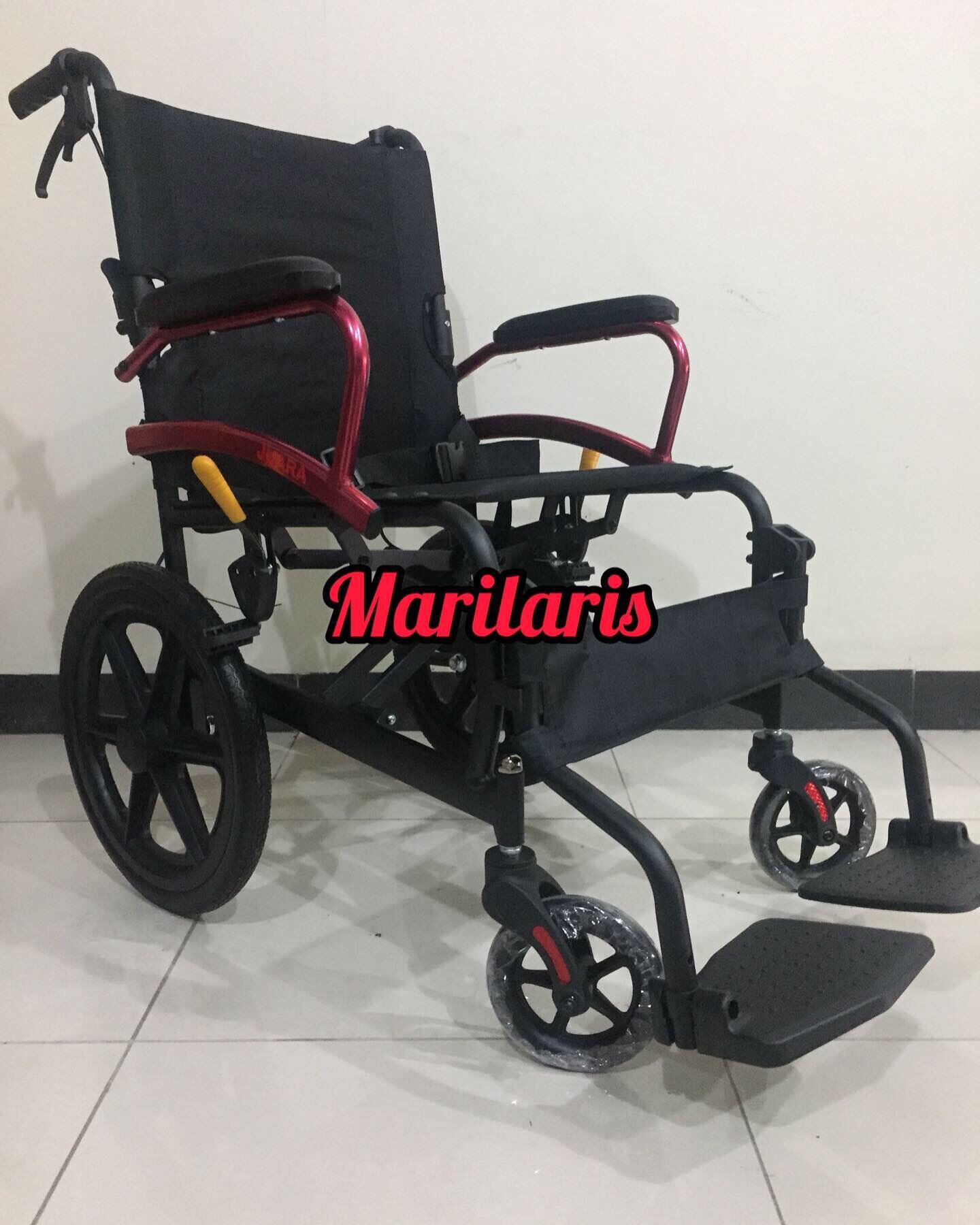 Kursi Roda Traveling Rangka Aluminium Ringan Merk Juara | Lazada Indonesia