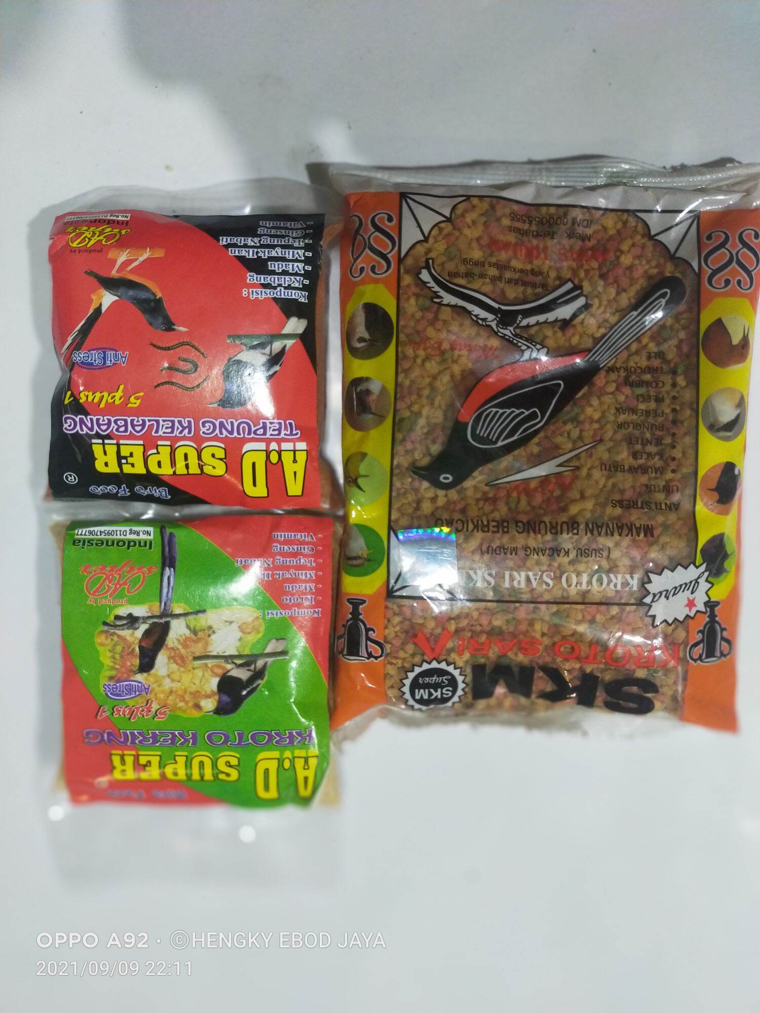 Voer SKM kasar dan tepung kroto kelabang | Lazada Indonesia