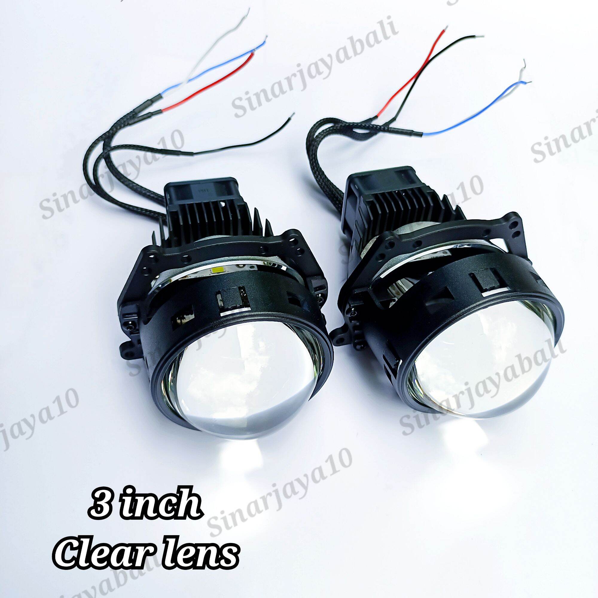 lampu projie biLED projector proji bi led proyektor lensa 3inch seri dv ...