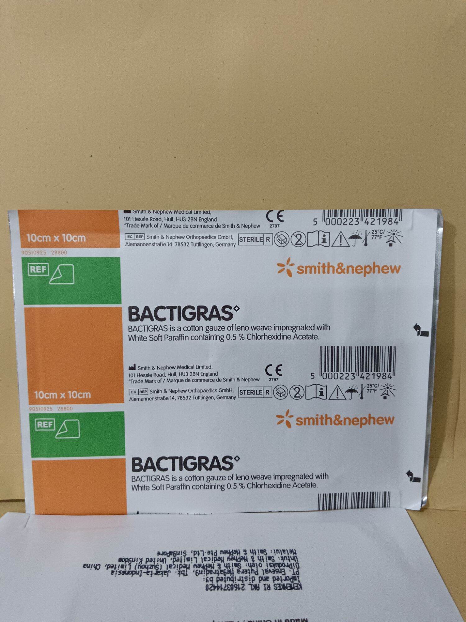 BACTIGRAS 10cm x 10cm / kasa sterile mencegah infeksi | Lazada Indonesia