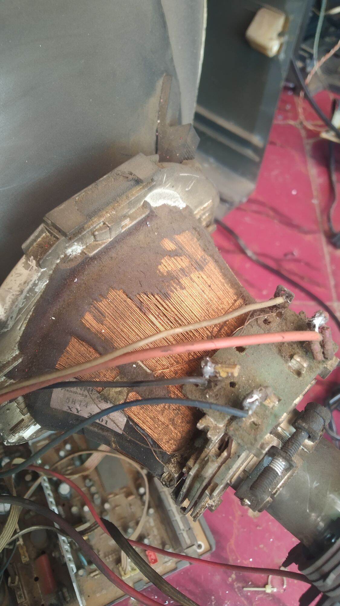 yoke tv tabung 21 inc leher besar cembung | Lazada Indonesia