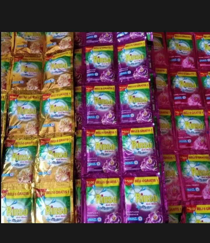 RINSO CAIR SACHET isi 42 saset / RINSO HEMAT | Lazada Indonesia