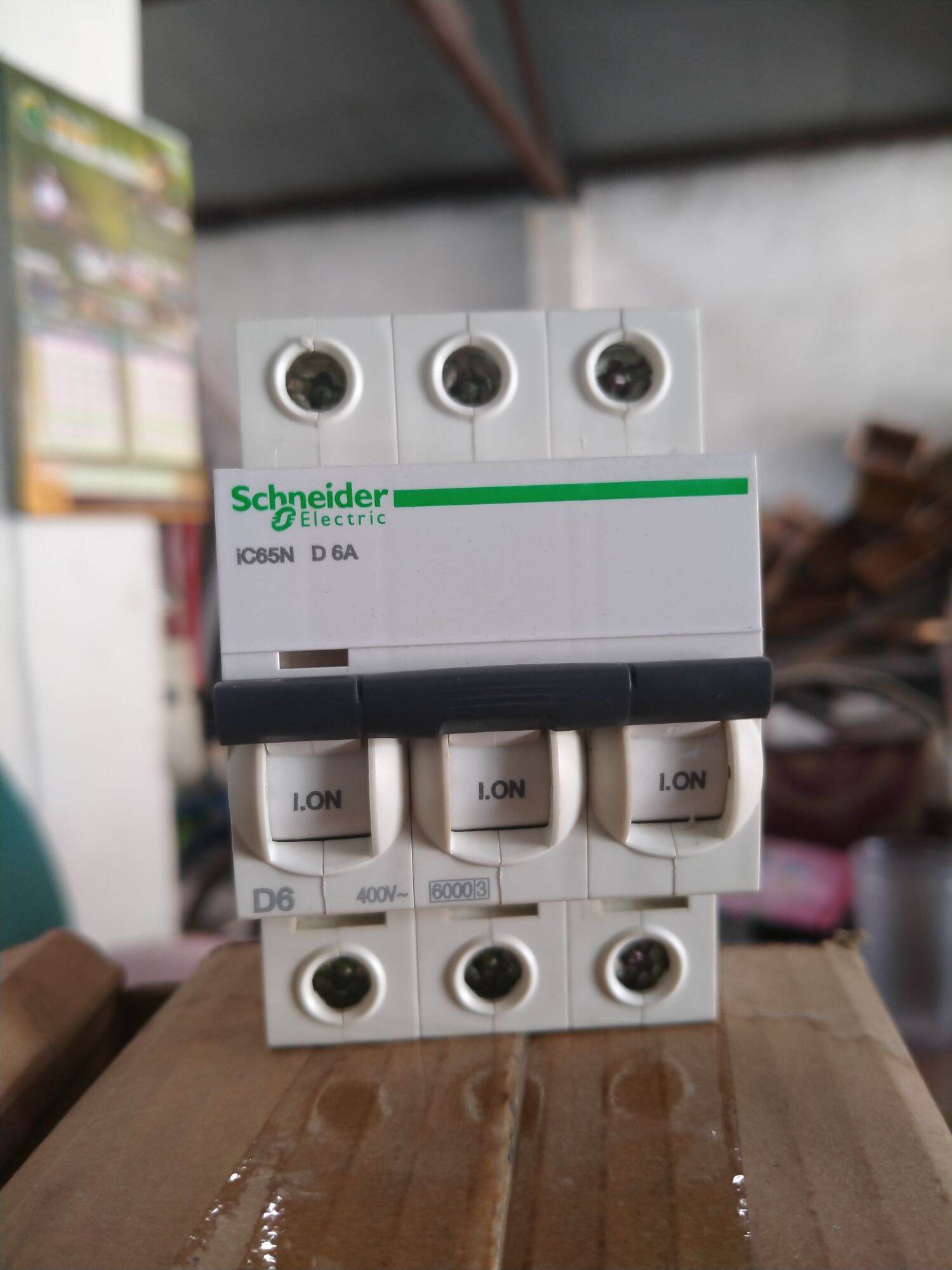 MCB SCHNEIDER IC60N 3P 20a 3phase 3 pull 3 phase A9F74306 3 phase 20a ...