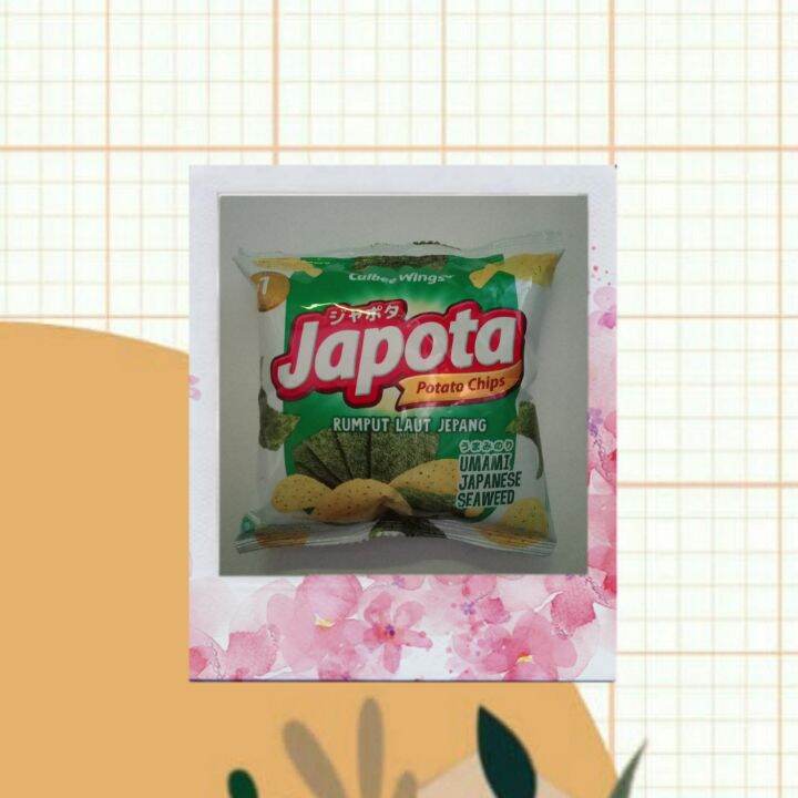 Ciki Japota Potato chips Rasa Rumput Laut Jepang (Umami Japanese ...