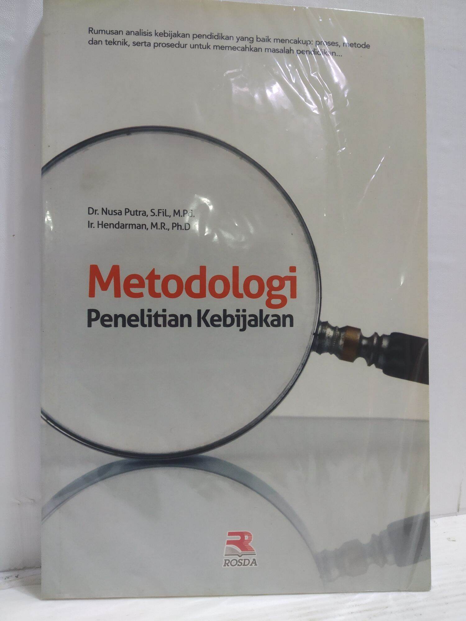 Metodologi Penelitian Kebijakan | Lazada Indonesia