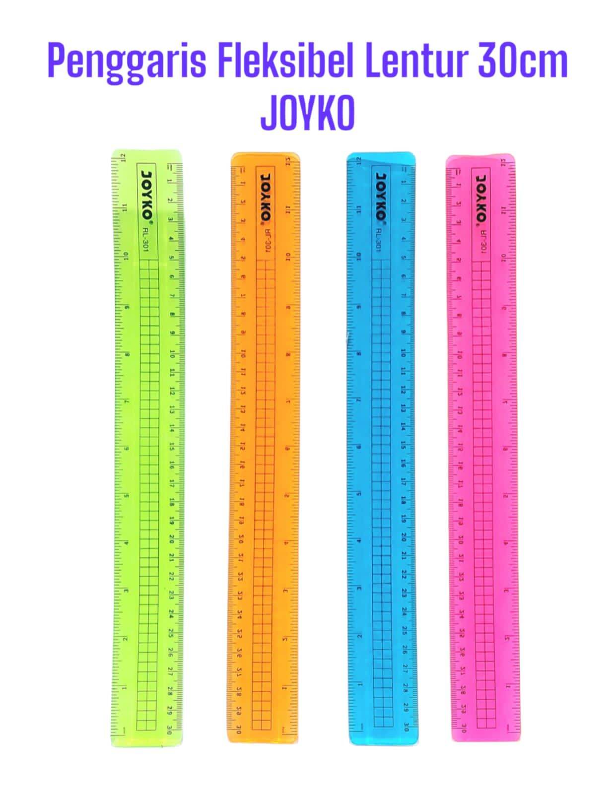 Penggaris lentur 30 cm joyko microstar | Lazada Indonesia