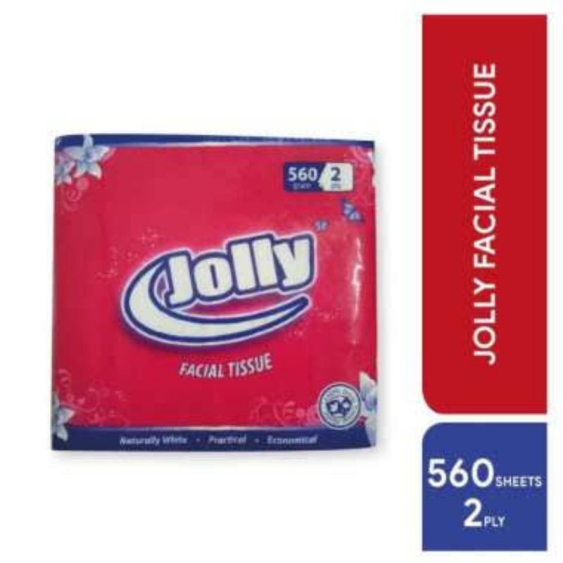 FACIAL TISSU "JOLLY BY PASEO" 560s 2 Ply / TISSU WAJAH / TISSUE ...