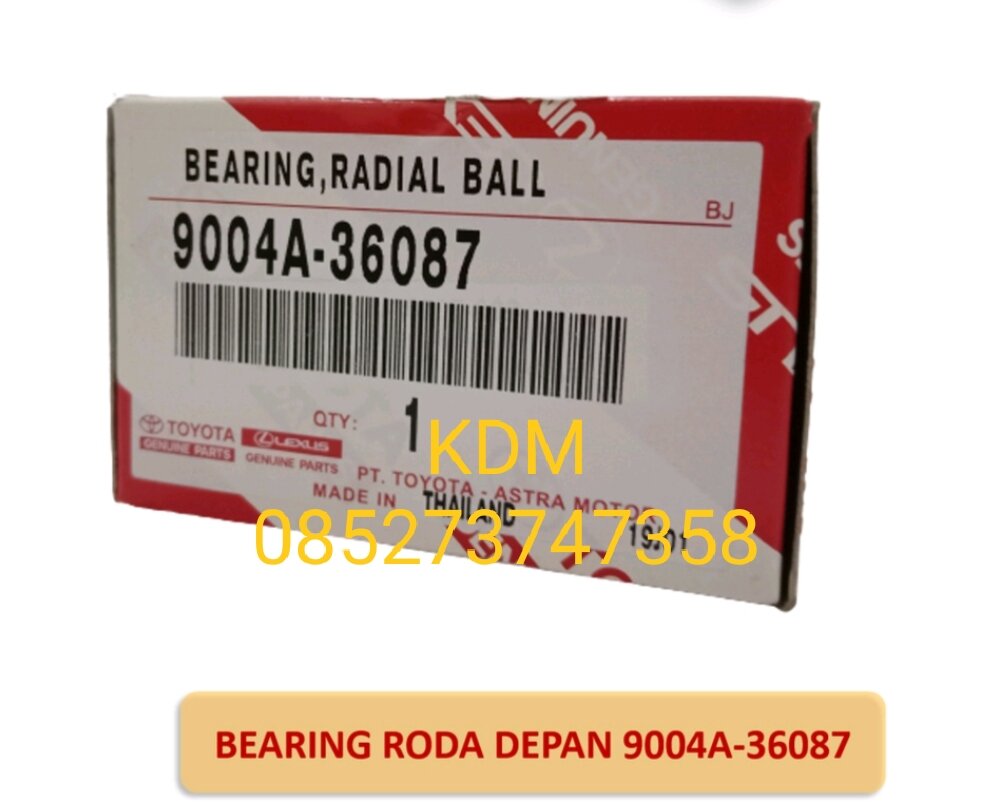 Lahar Roda Depan atau Bearing Roda Depan Toyota Avanza Lama Xenia Lama ...