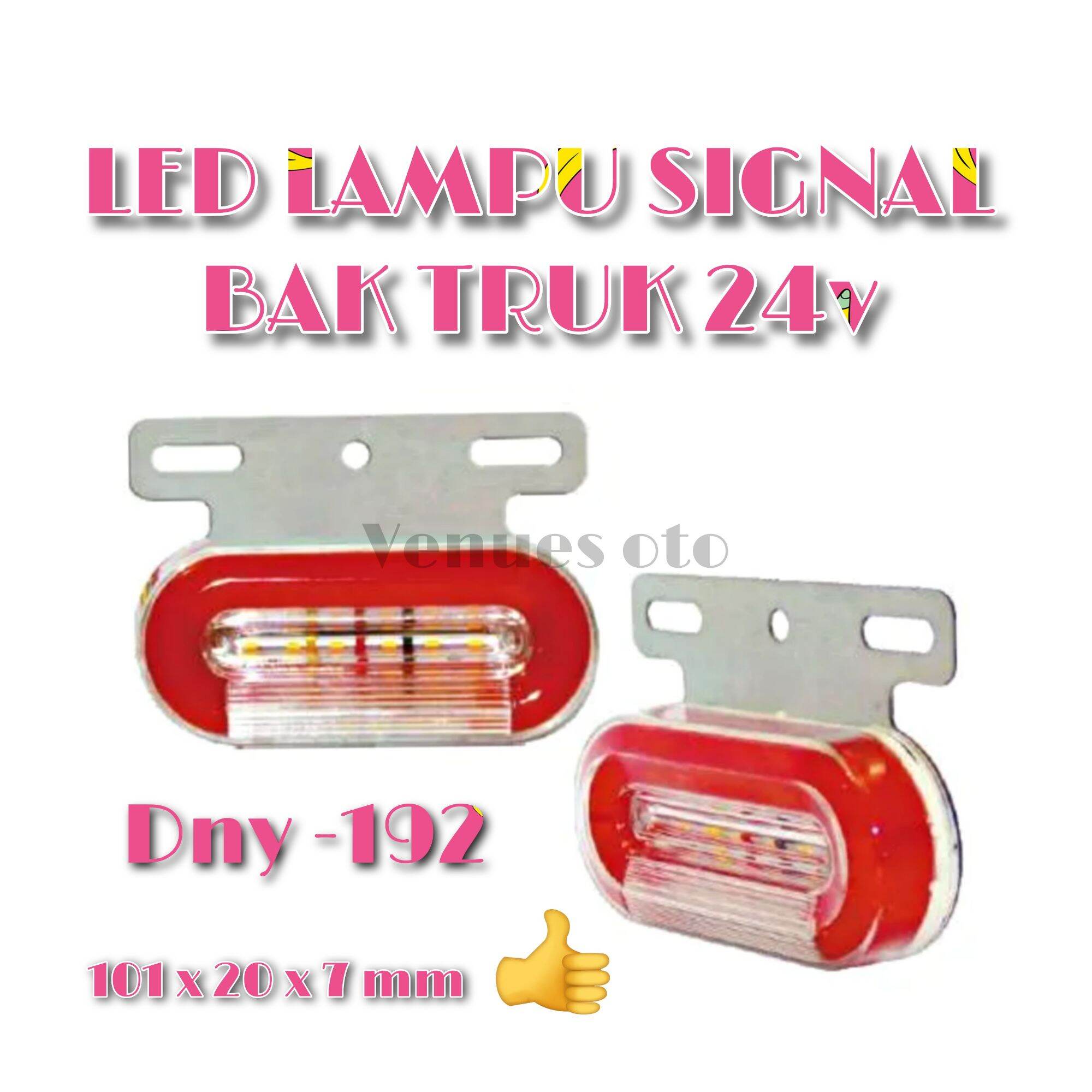 Lampu Bak LED Truk DNY 192 Universal - 24V - Harga satuan | Lazada Indonesia
