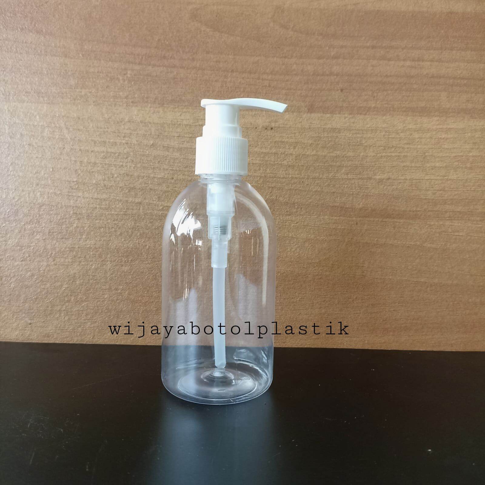 Botol Oval 250 Ml Bening/Botol Sabun Cair 250 Ml/Botol Plastik 250 Ml Bening/Botol 250 Ml Tutup ...