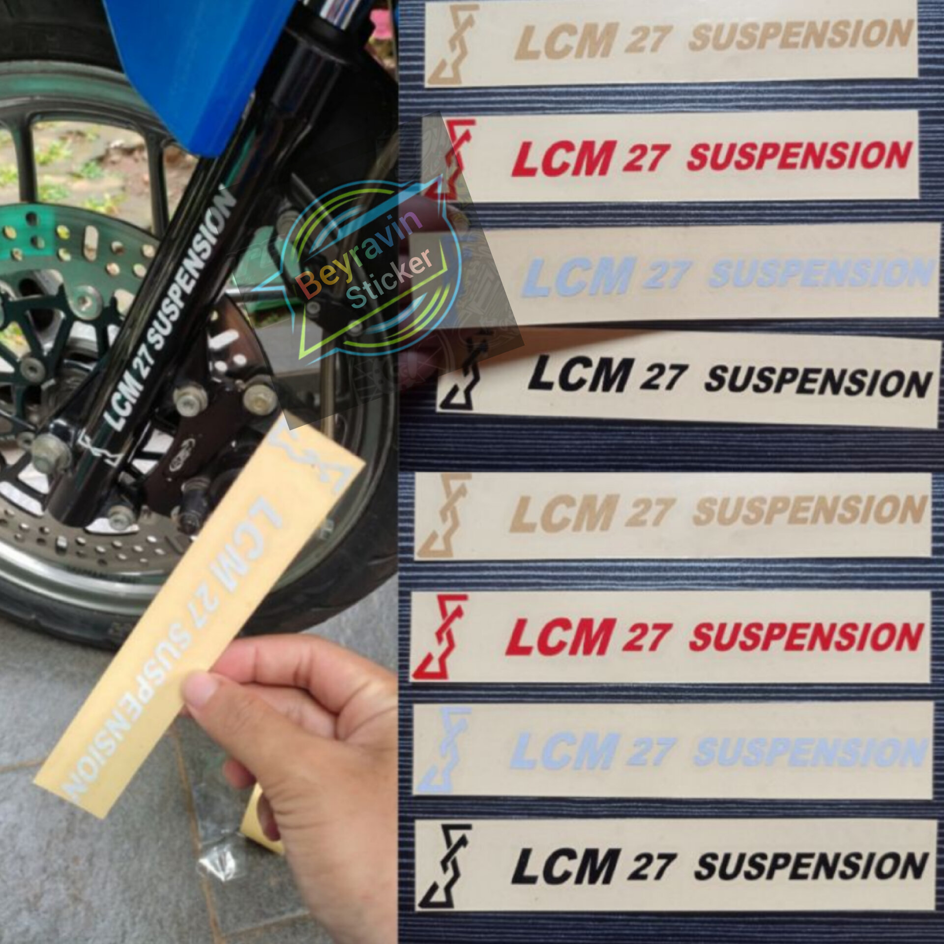 STICKER SHOCK LCM 27 SUSPENSION CUTTING | Lazada Indonesia