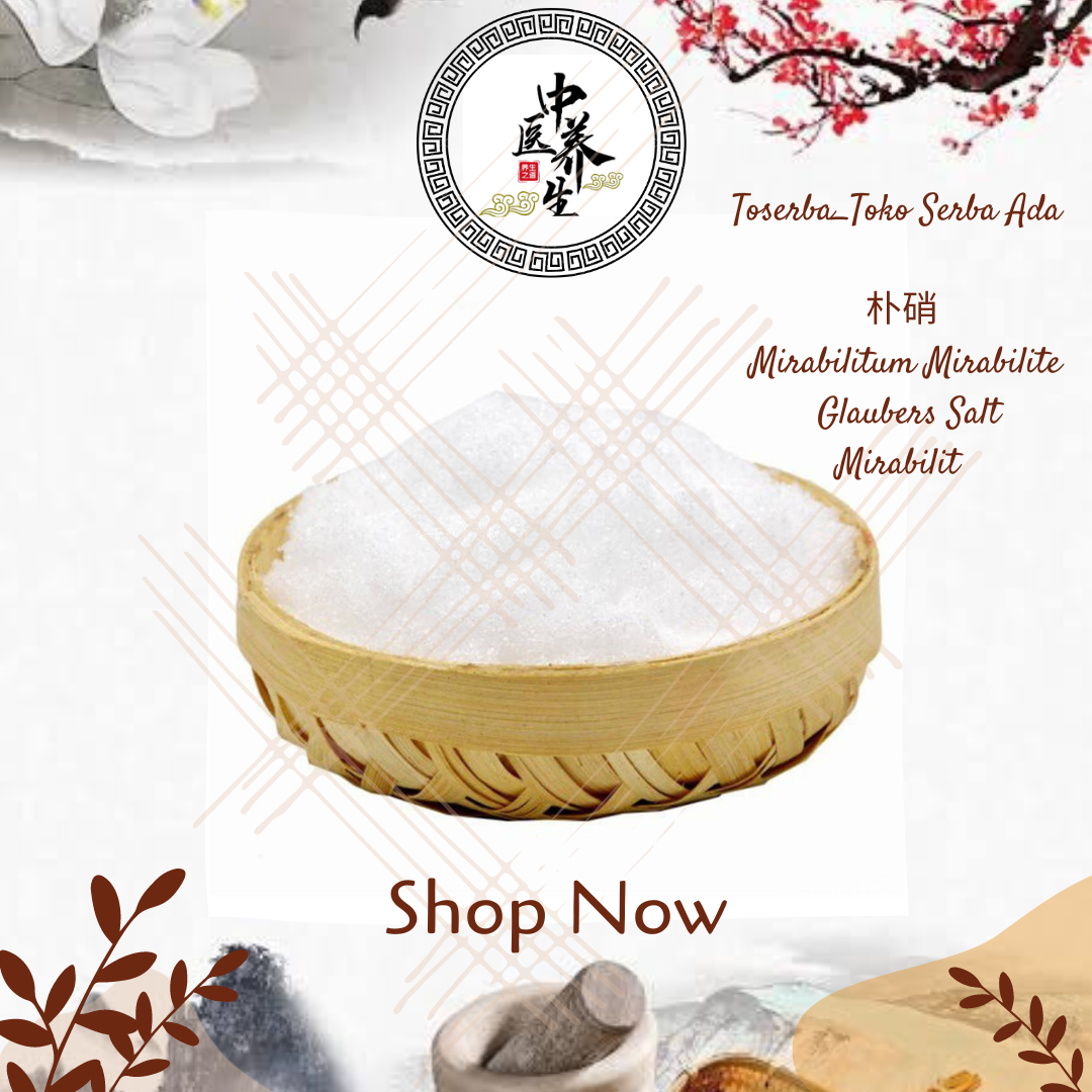 100gr Pu Xiao 朴硝 Mirabilite Mirabilit Glaubers Salt Sodium Sulfate ...