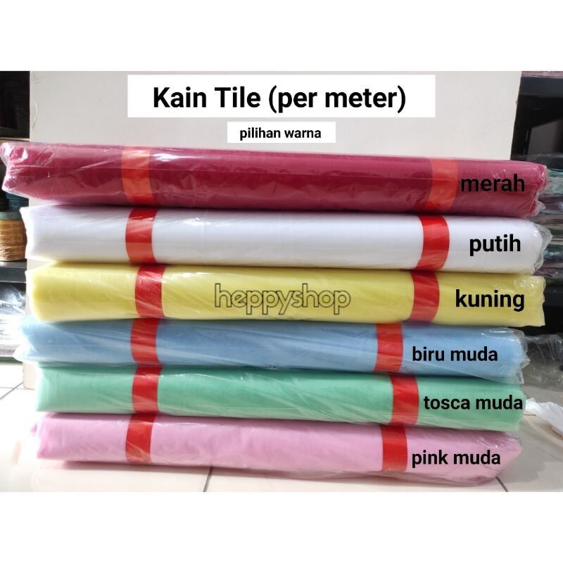 Kain Tile (Per Meter), Kain Tule, Kain Jaring Souvenir | Lazada Indonesia