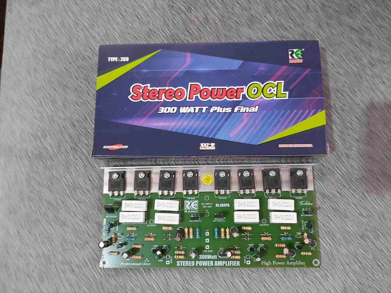 kit power amplifier ocl 300 watt stereo | Lazada Indonesia
