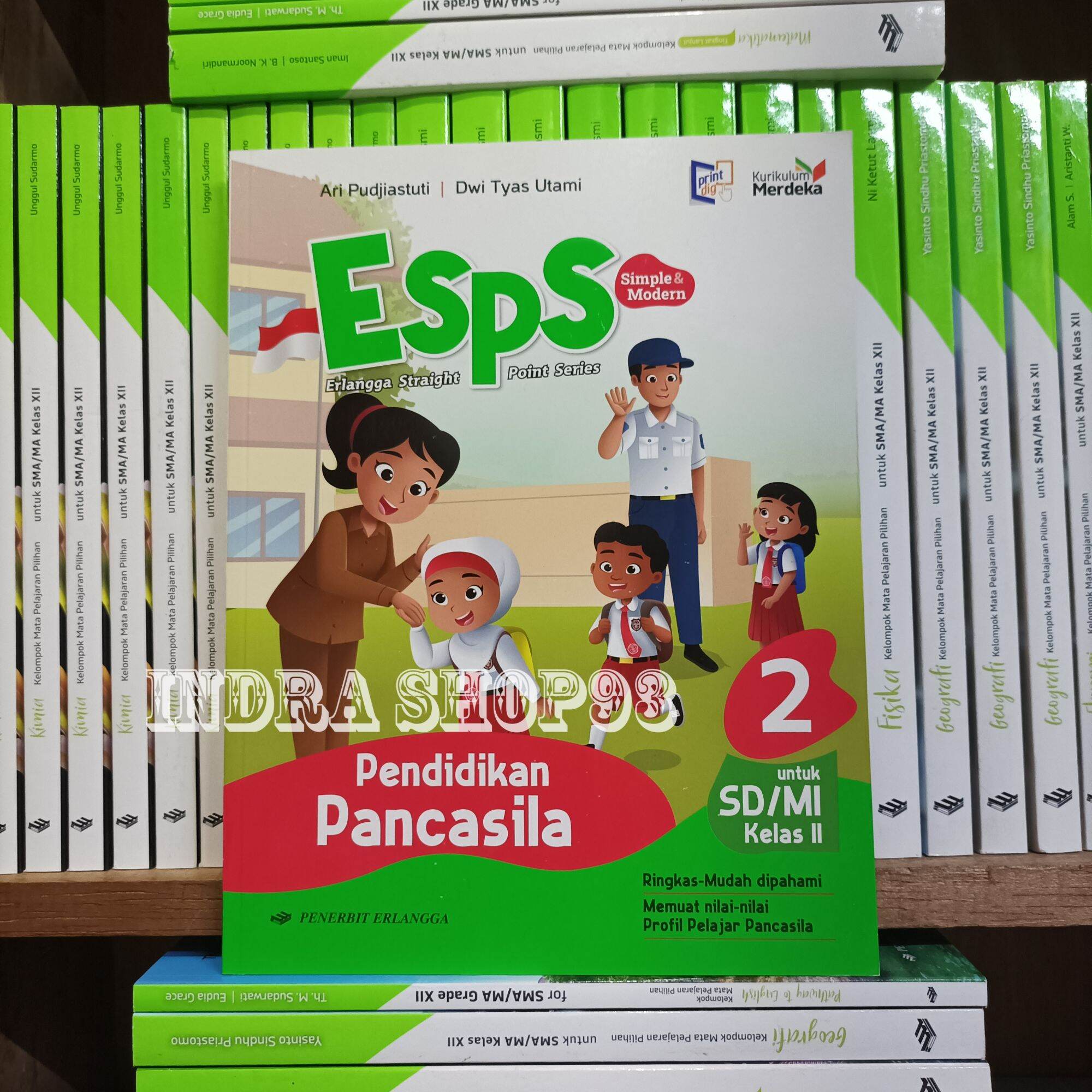 Buku ESPS Pendidikan Pancasila Edisi Revisi Kelas 2 SD/Mi Erlangga Kurikulum Merdeka | Lazada ...
