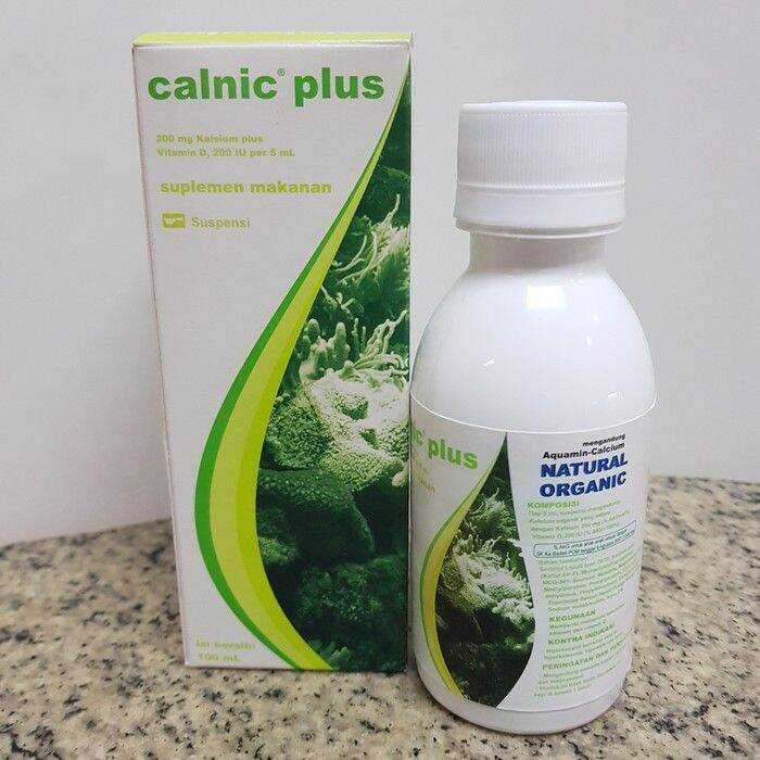 calnic plus sirup vitamin tulang perbotol 100ml | Lazada Indonesia