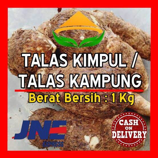 **COD** 1 Kg - Talas Kampung /Talas Kimpul /umbi Kimpul - | Lazada ...